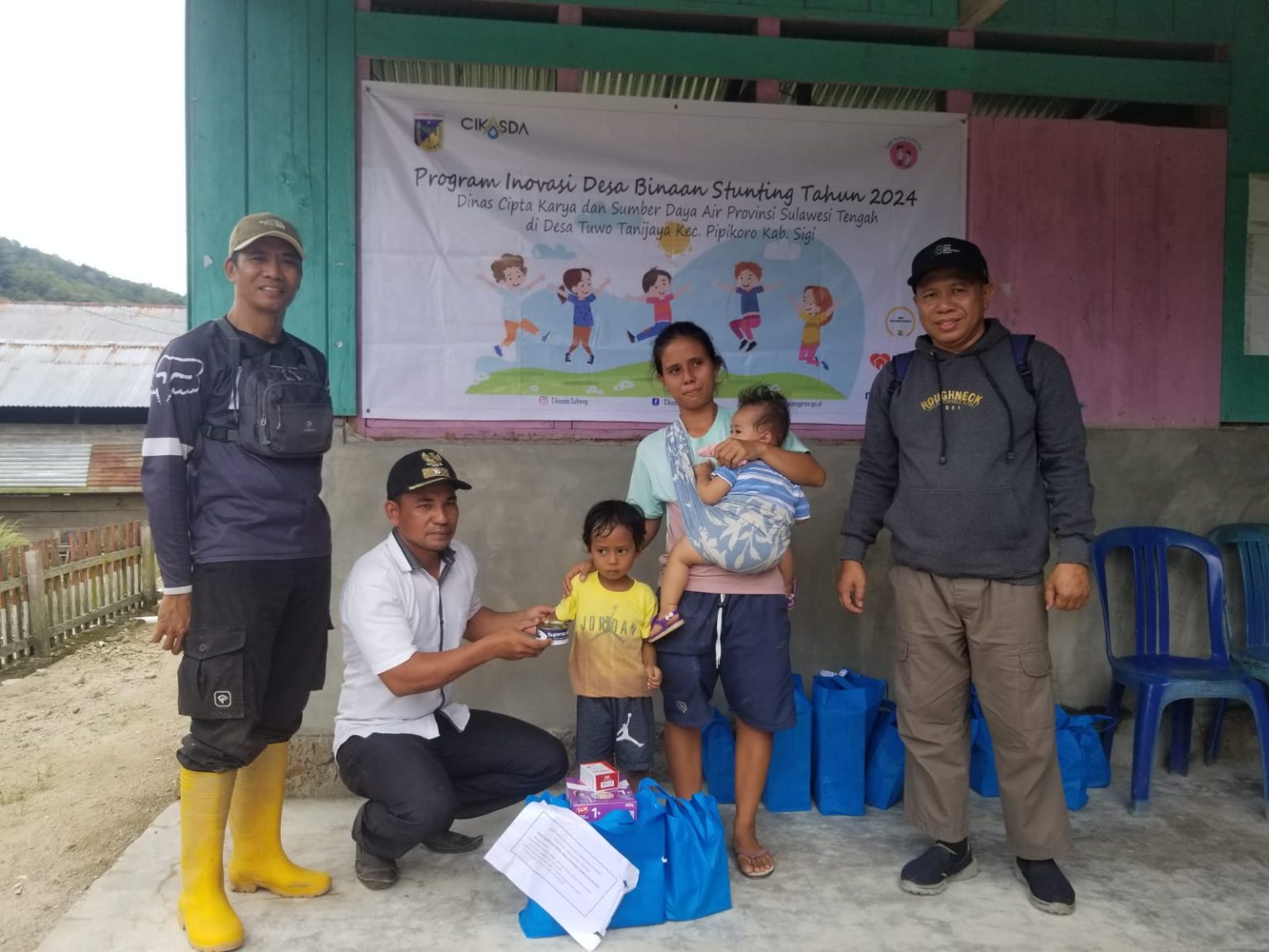 TAHAP PERTAMA REALISASI PENDISTRIBUSIAN BANTUAN CEGAH STUNTING DI 4 ...